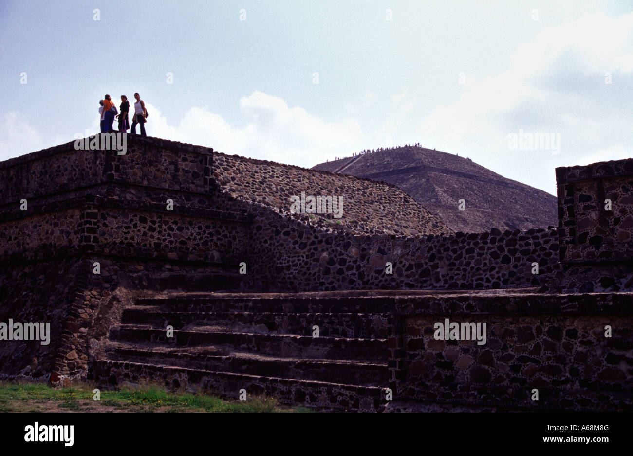 Pyramid of the Sun. Teotihuacan. Mexico Stock Photo - Alamy