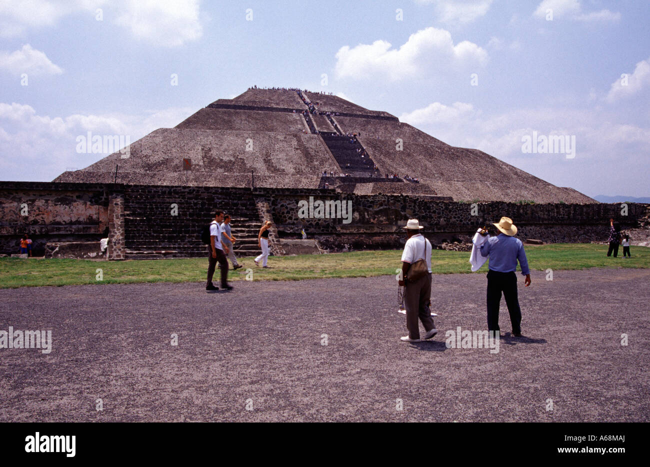 Pyramid of the Sun. Teotihuacan. Mexico Stock Photo - Alamy