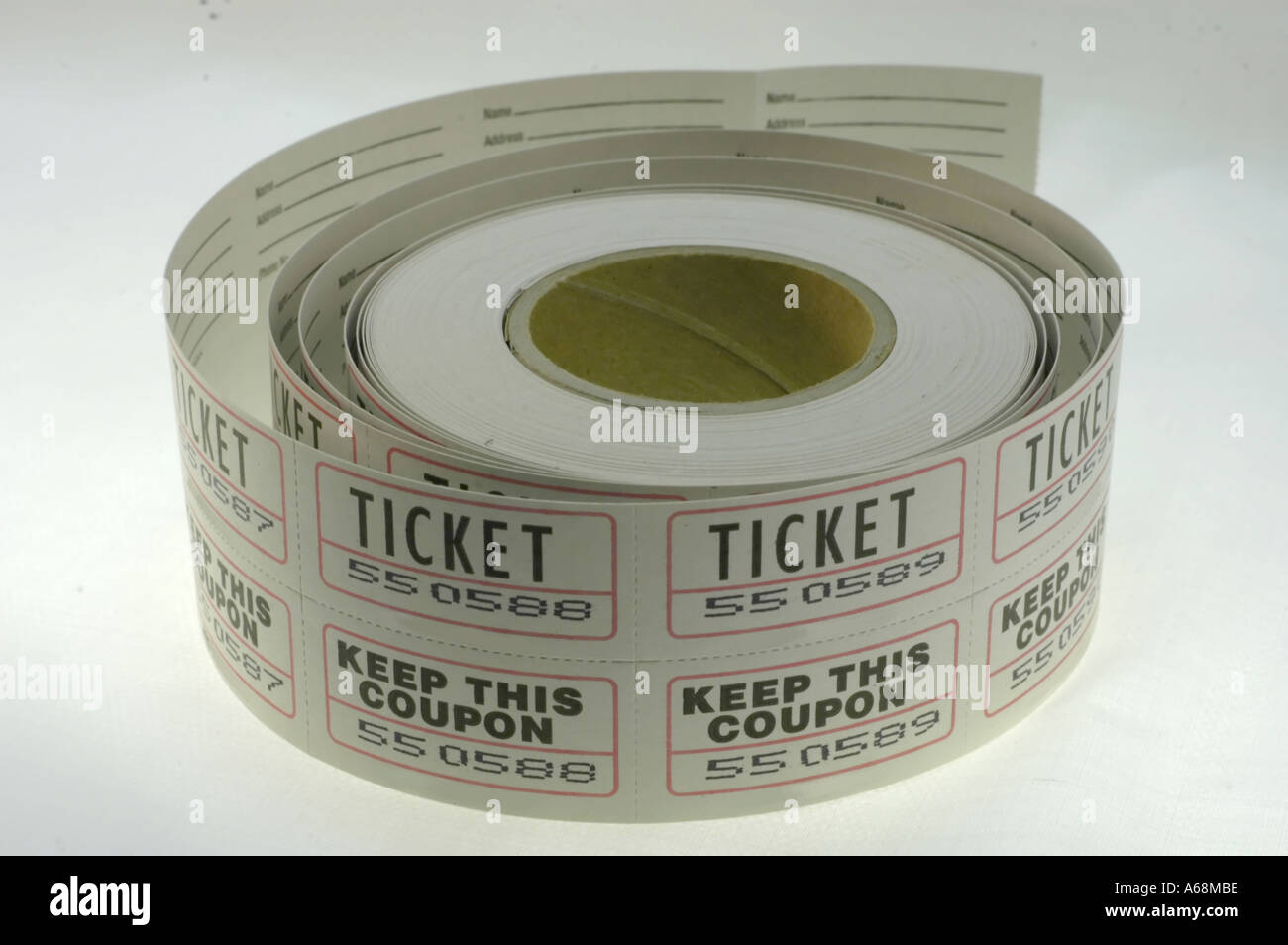 Raffle tickets close up hi-res stock photography and images - Alamy