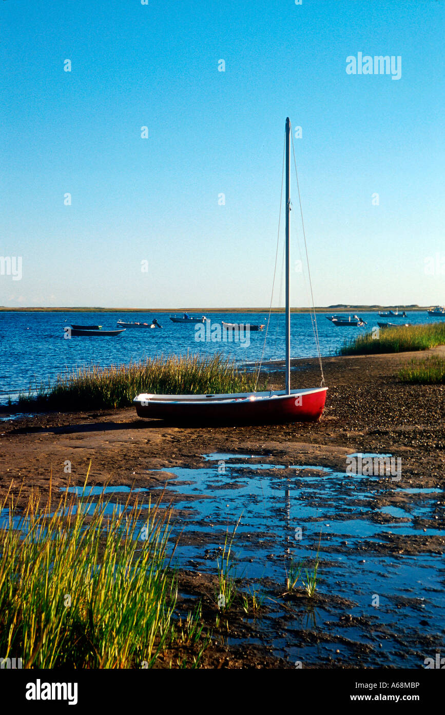 Sailboat, Orleans, Cape Cod, Massachusetts, USA Stock Photo - Alamy