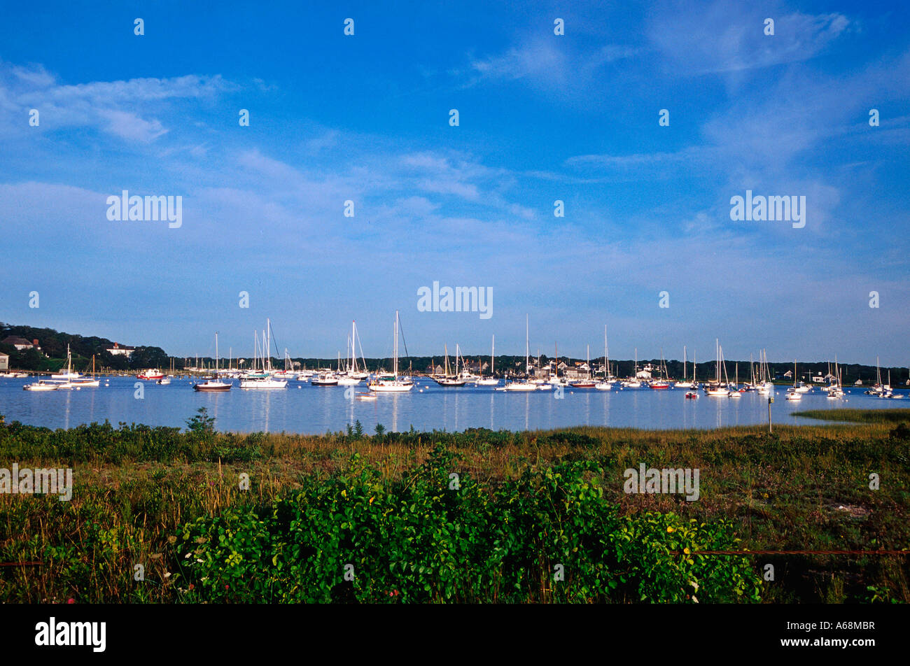 Chatham harbor Cape Cod Stock Photo - Alamy