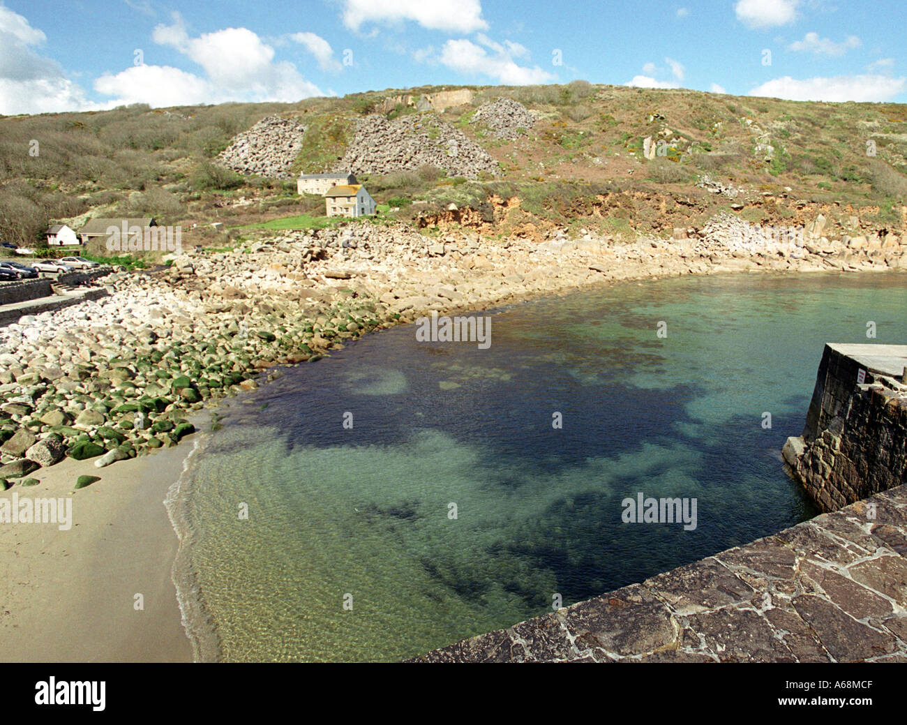 Lamorna Cove in Cornwall England UK Stock Photo - Alamy