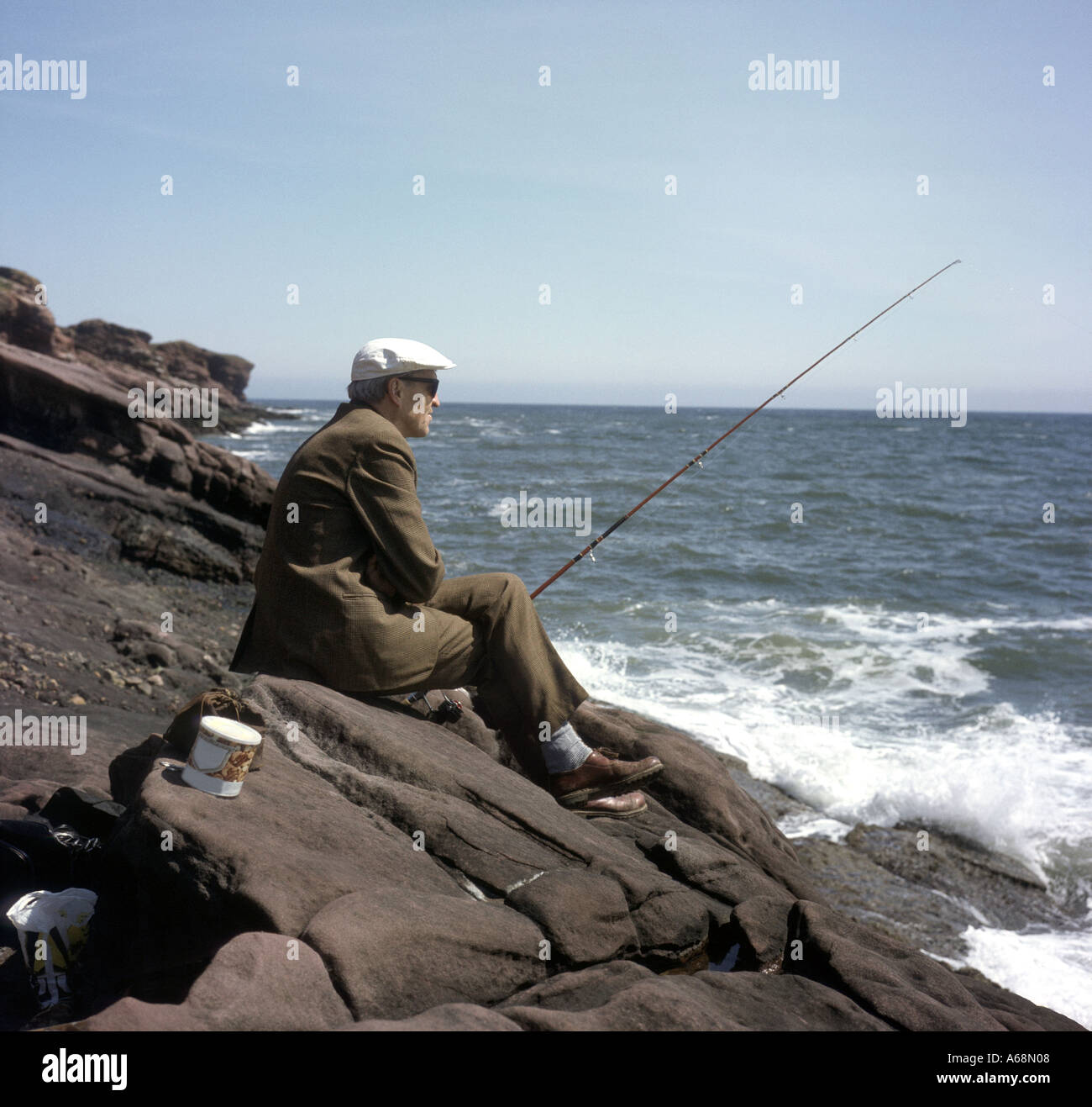Seated angler hi-res stock photography and images - Alamy