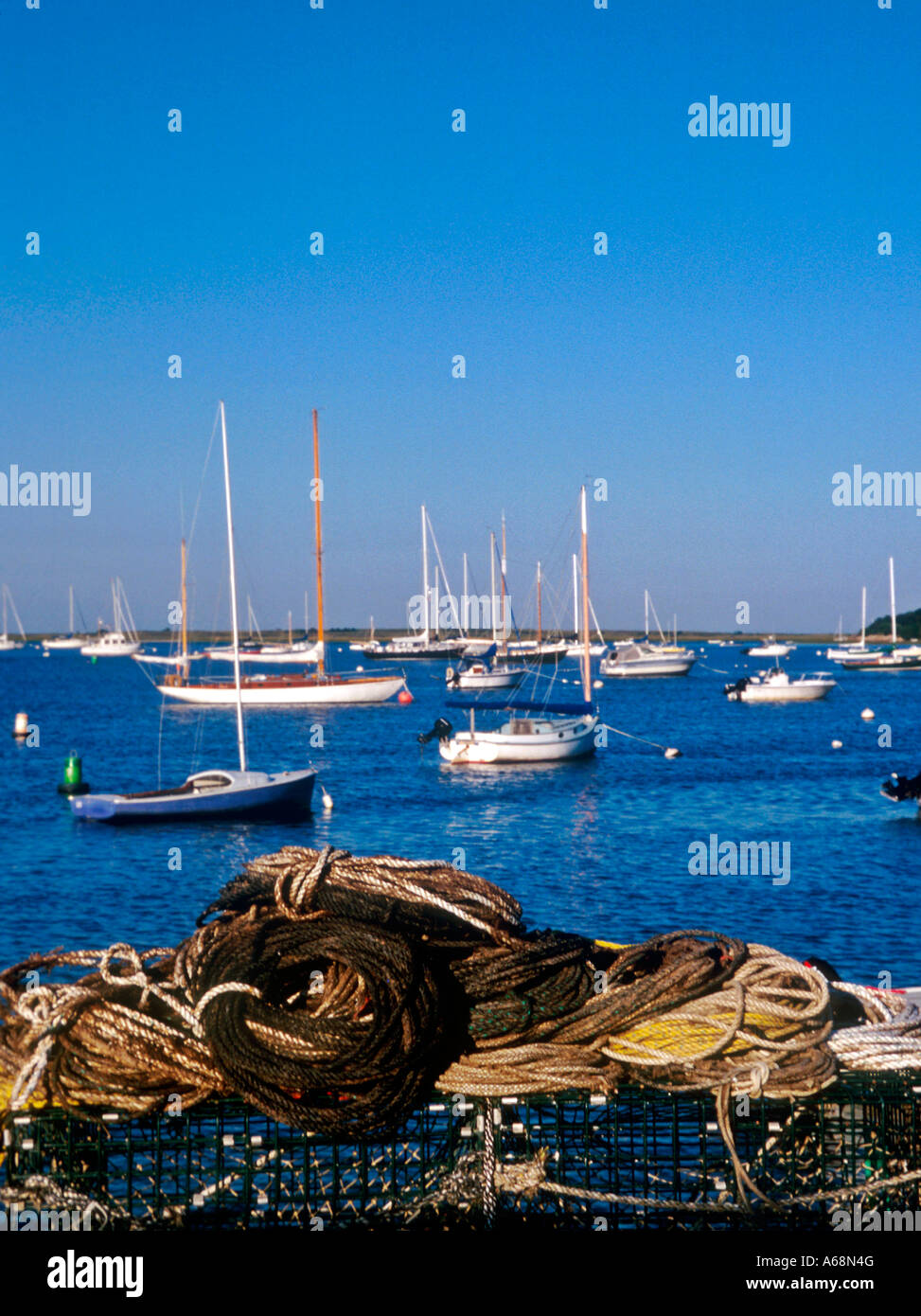 Chatham harbor Cape Cod MA Stock Photo - Alamy