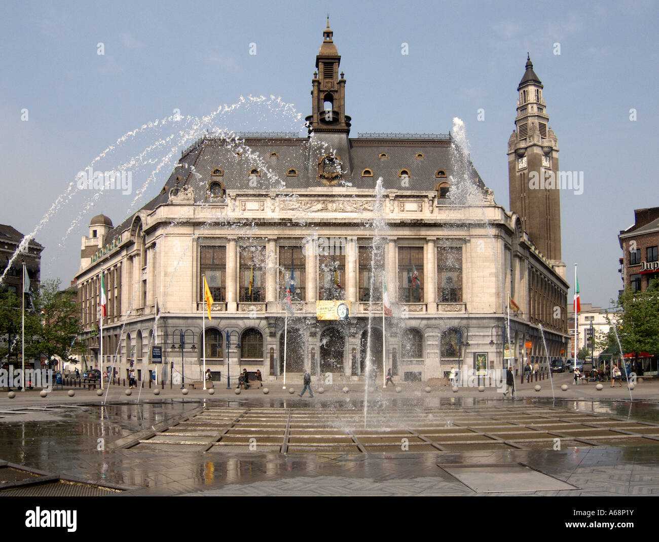 Municipal building of charleroi hi-res stock photography and images - Alamy