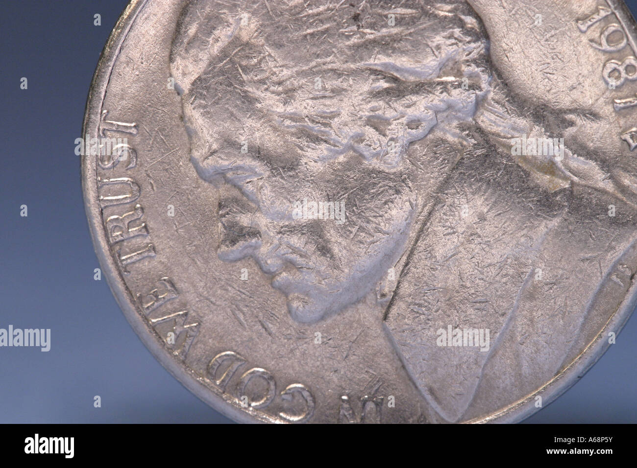 Thomas jefferson nickel hi-res stock photography and images - Alamy