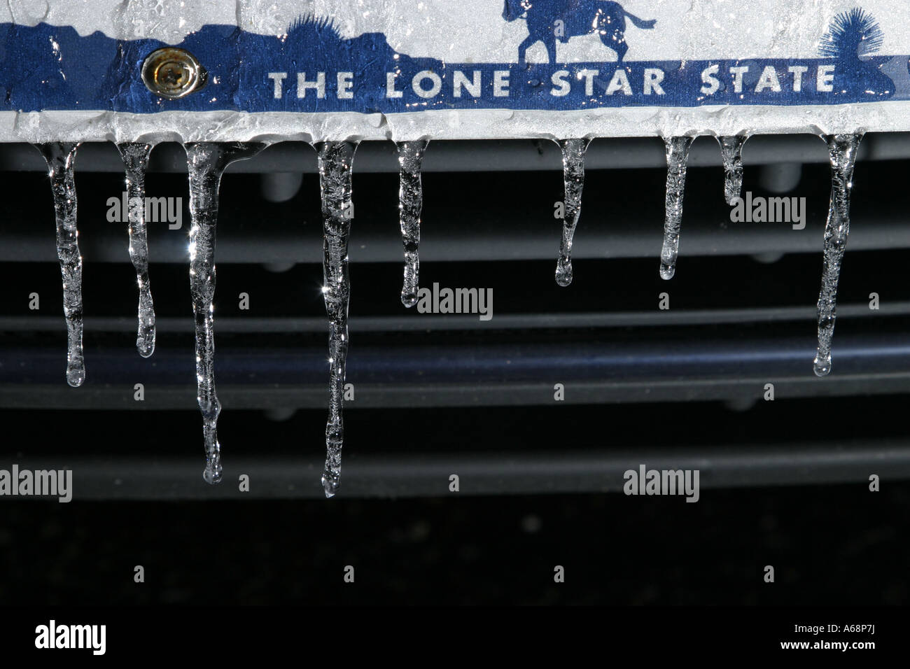 A cold day Texas Stock Photo - Alamy