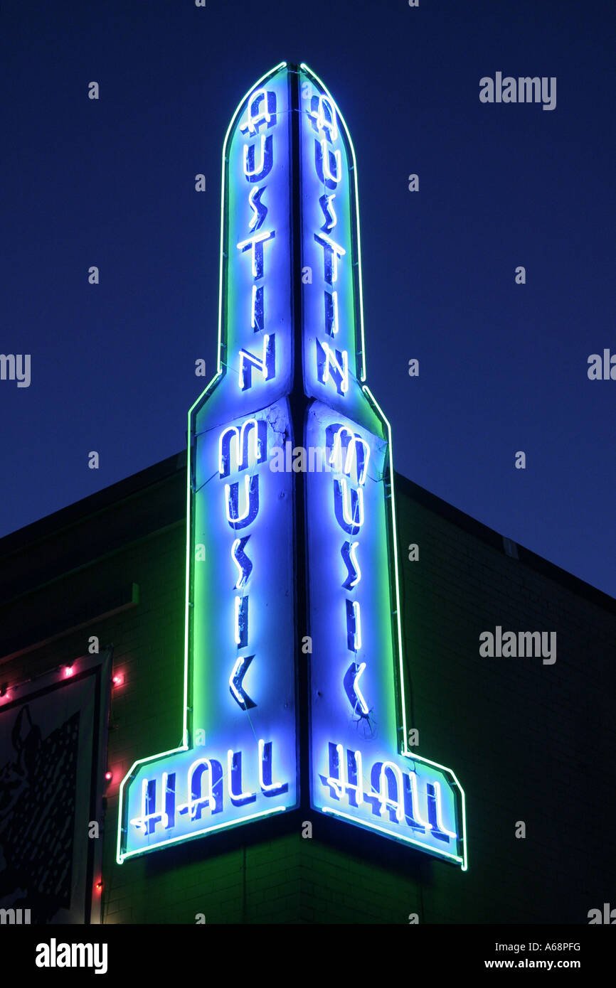 Austin Music Hall - Austin, TX Stock Photo - Alamy