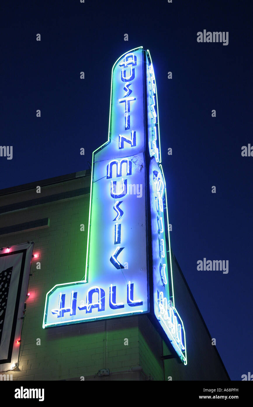 Austin Music Hall - Austin, TX Stock Photo - Alamy