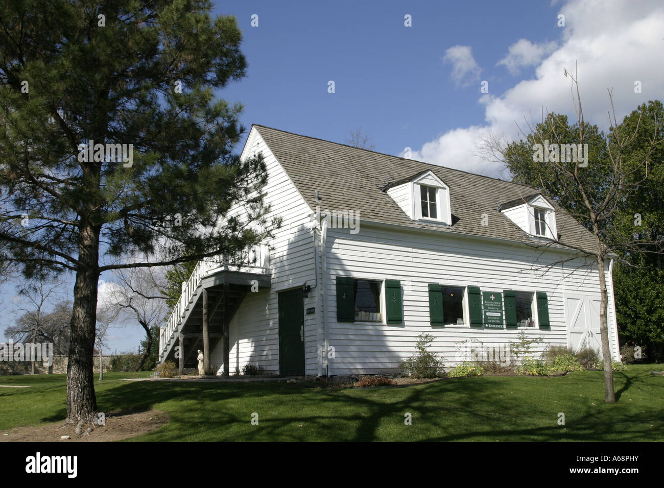 French Legation Museum in Austin, Texas Stock Photo - Alamy