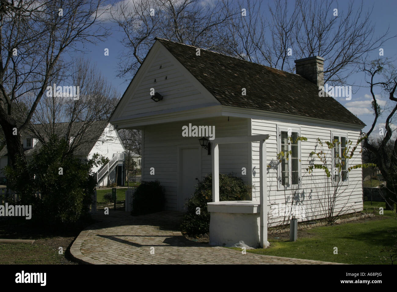 French Legation Museum in Austin, Texas Stock Photo - Alamy