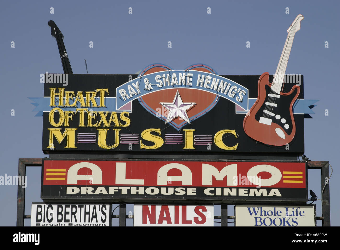 The Alamo Drafthouse Cinema sign Stock Photo - Alamy