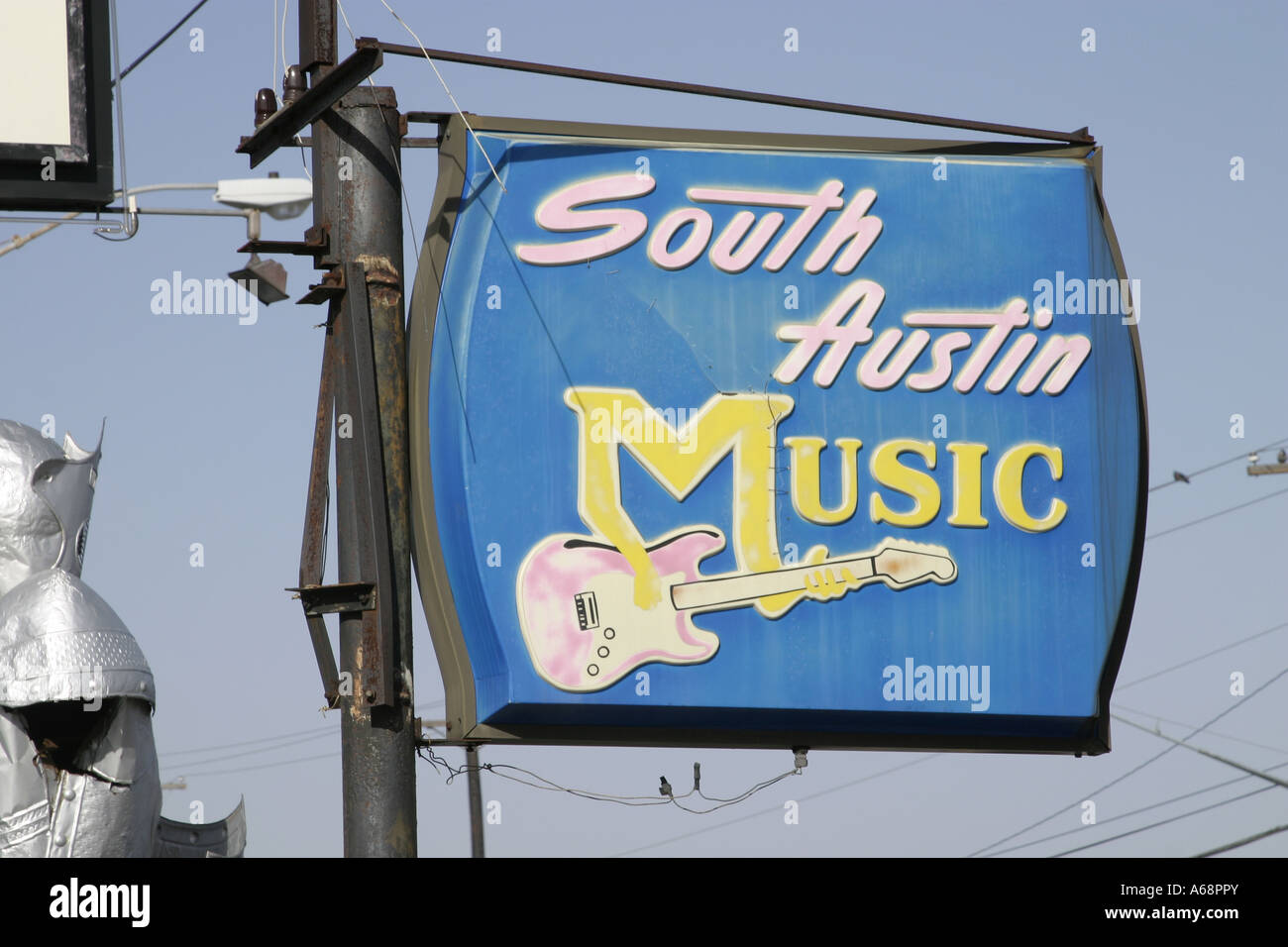 South Austin Music - Austin, TX Stock Photo - Alamy