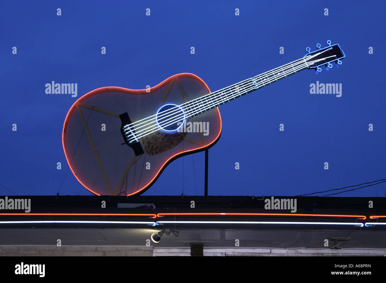 South Austin Music - Austin, TX Stock Photo - Alamy