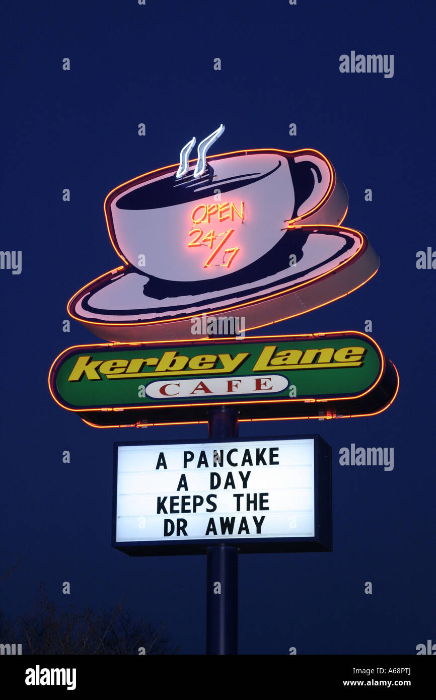 Kerbey Lane Cafe Stock Photo - Alamy