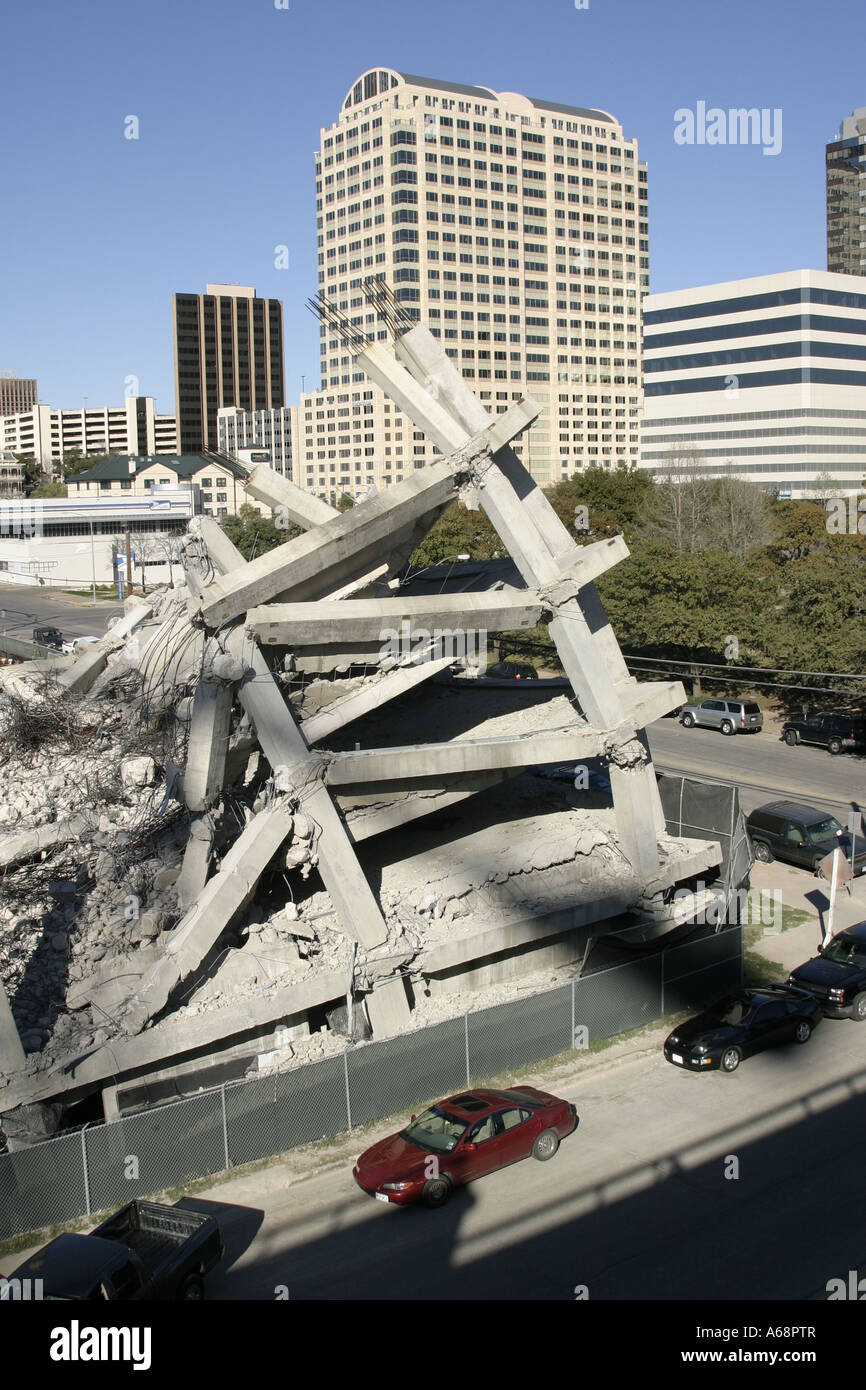 The Ruins of the Imploded Downtown Intel Building in Austin, Texas ...