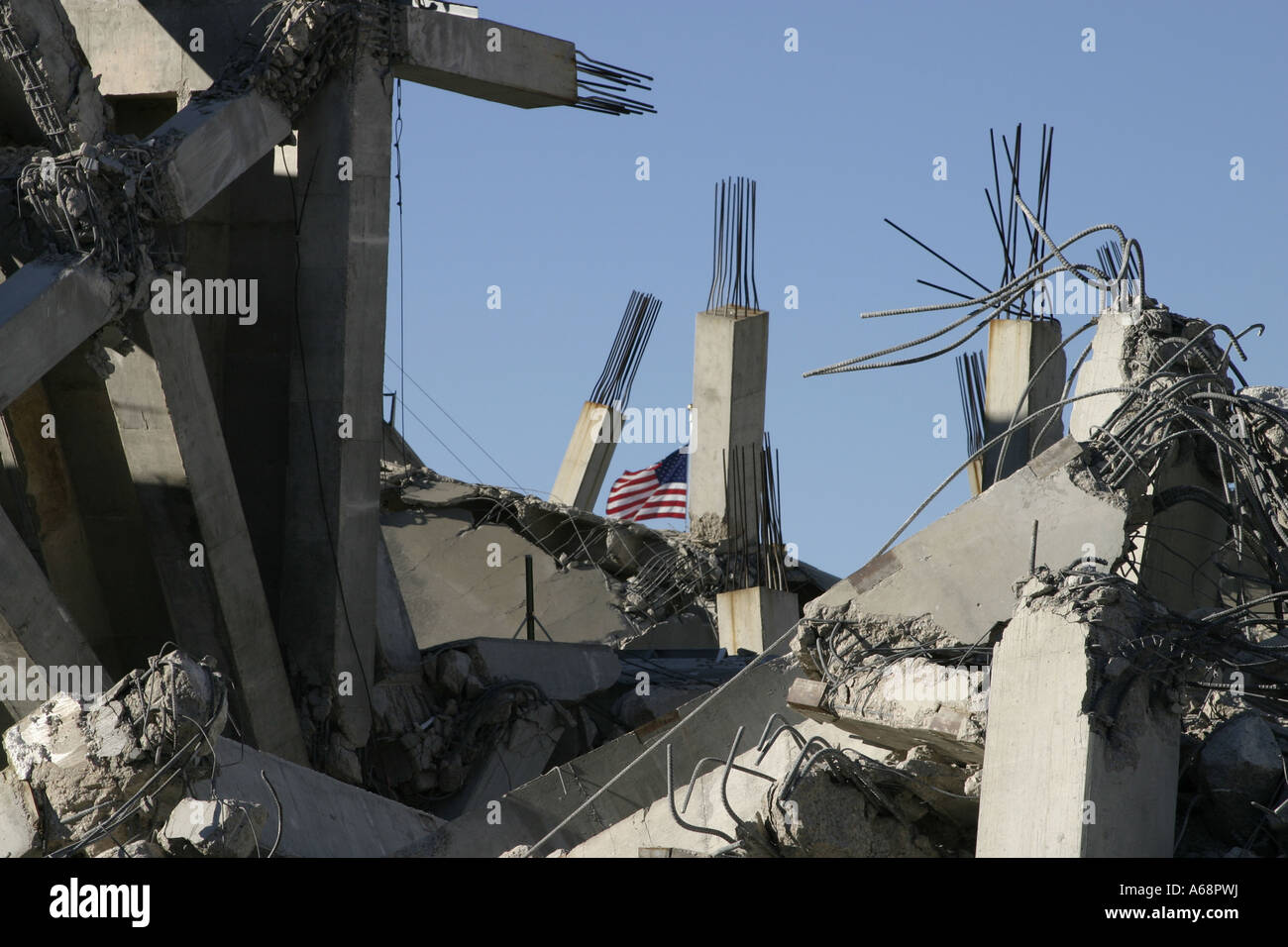 The Ruins of the Imploded Downtown Intel Building in Austin, Texas ...