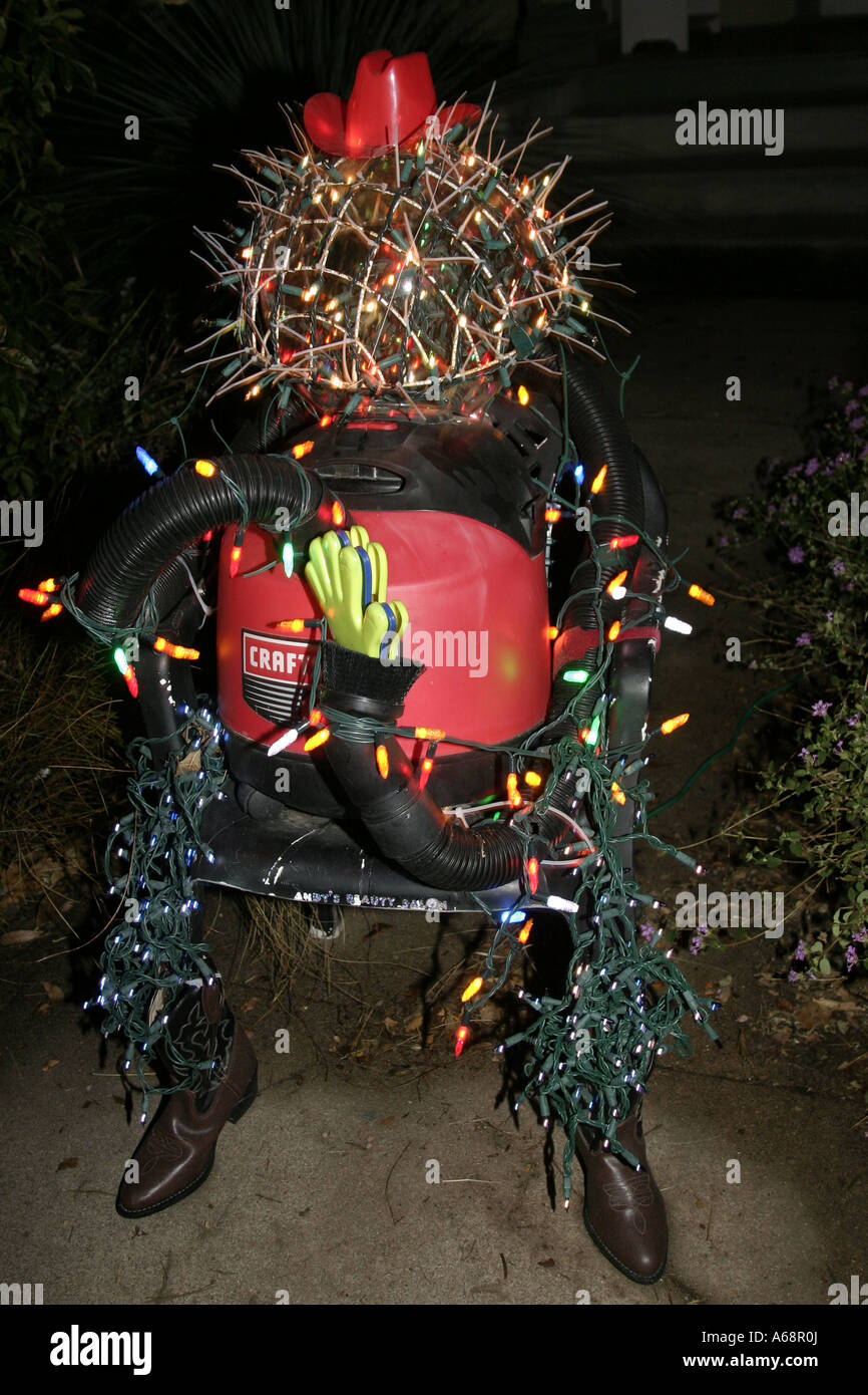 Funky Christmas lights Stock Photo - Alamy