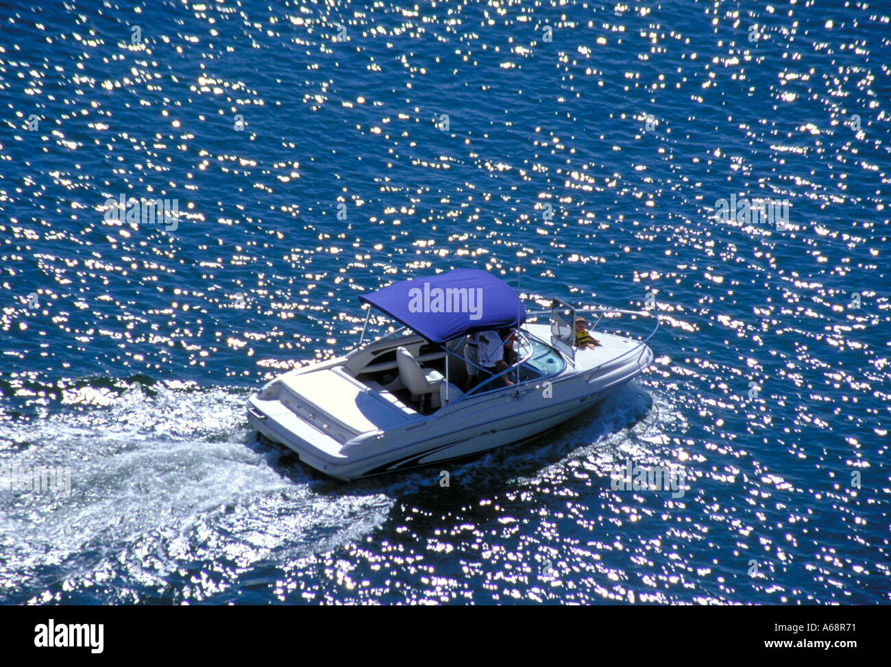 Speedboat Newport Rhode Island Stock Photo - Alamy