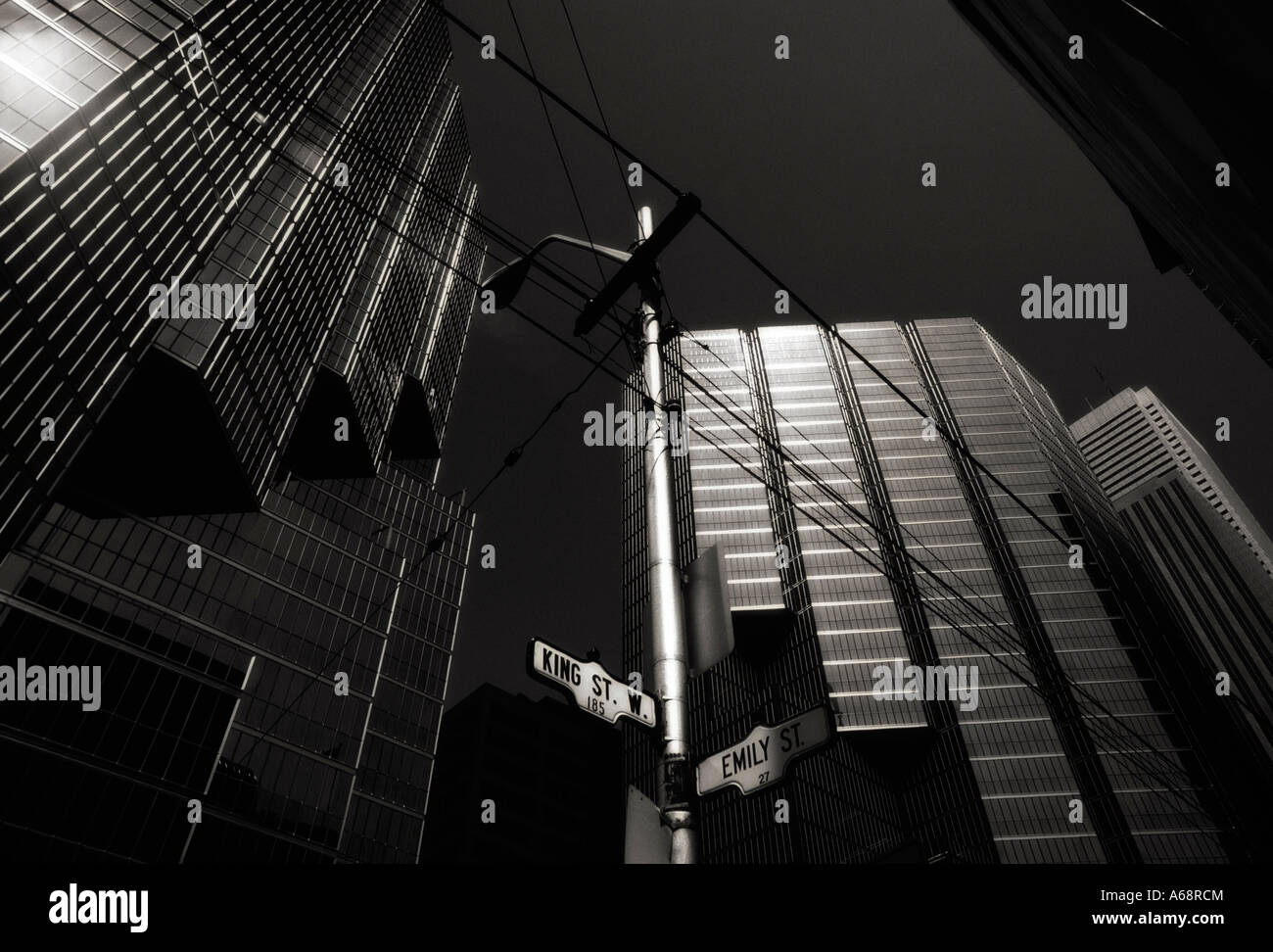 Low angle monochrome view hi-res stock photography and images - Alamy