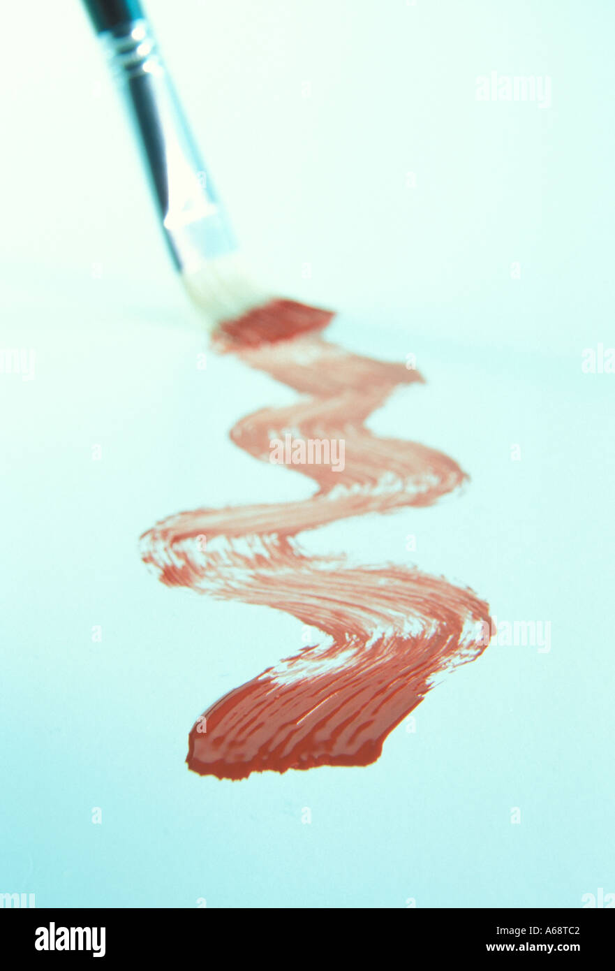 Close up painting brush paints hi-res stock photography and images - Alamy
