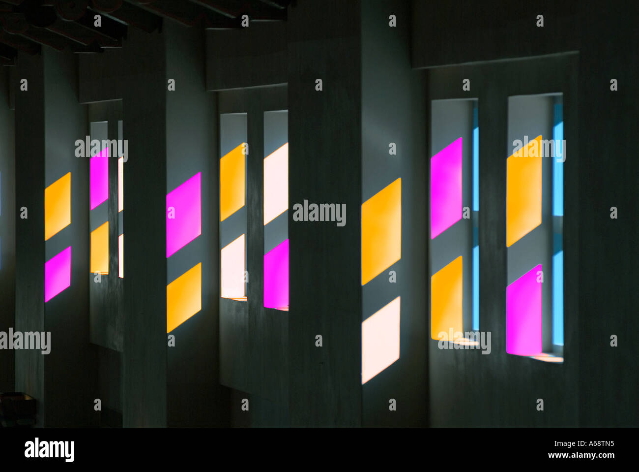 Artistic composition of patterns of light from window Stock Photo - Alamy