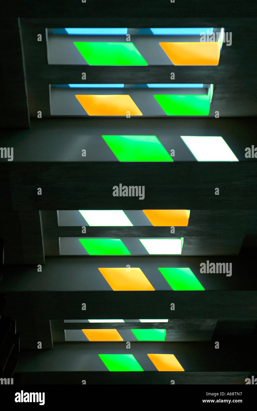 Artistic composition of patterns of light from window Stock Photo - Alamy