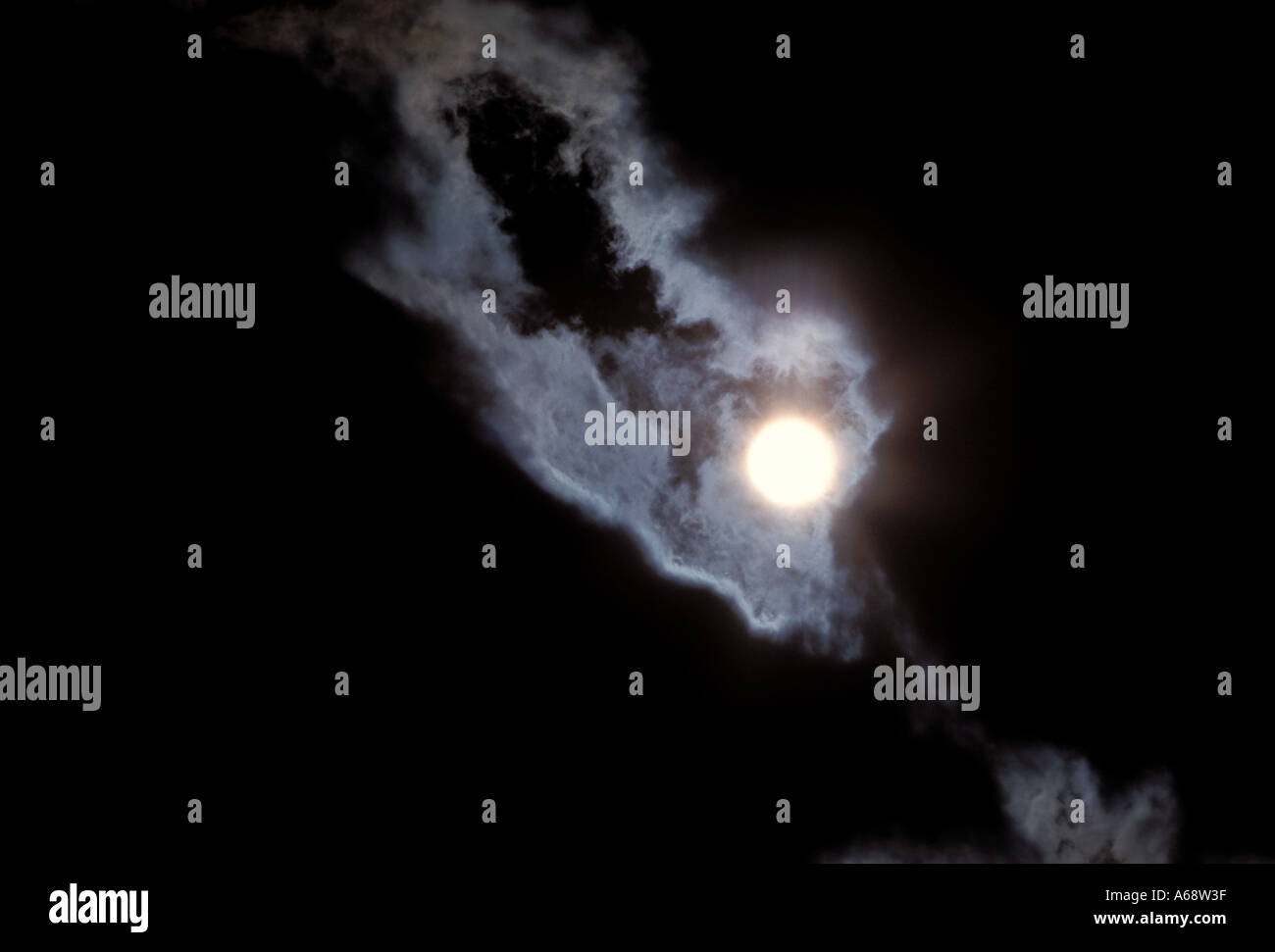 Light Full moon Stock Photo - Alamy