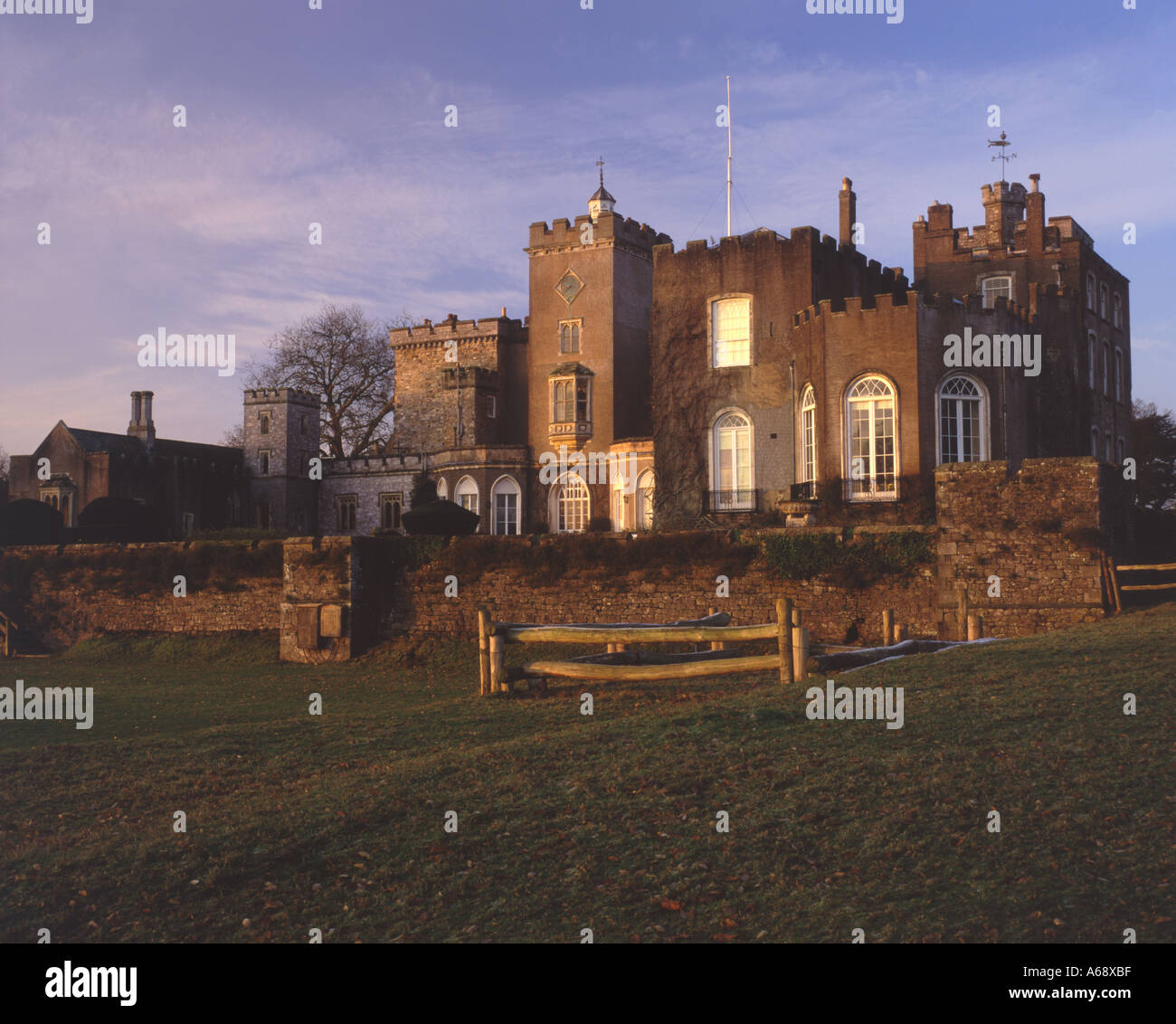 Powderham castle hi-res stock photography and images - Alamy