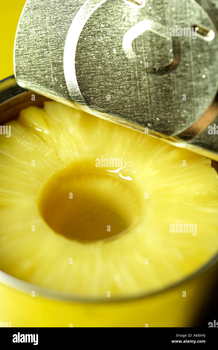 A can of pineapple Stock Photo - Alamy
