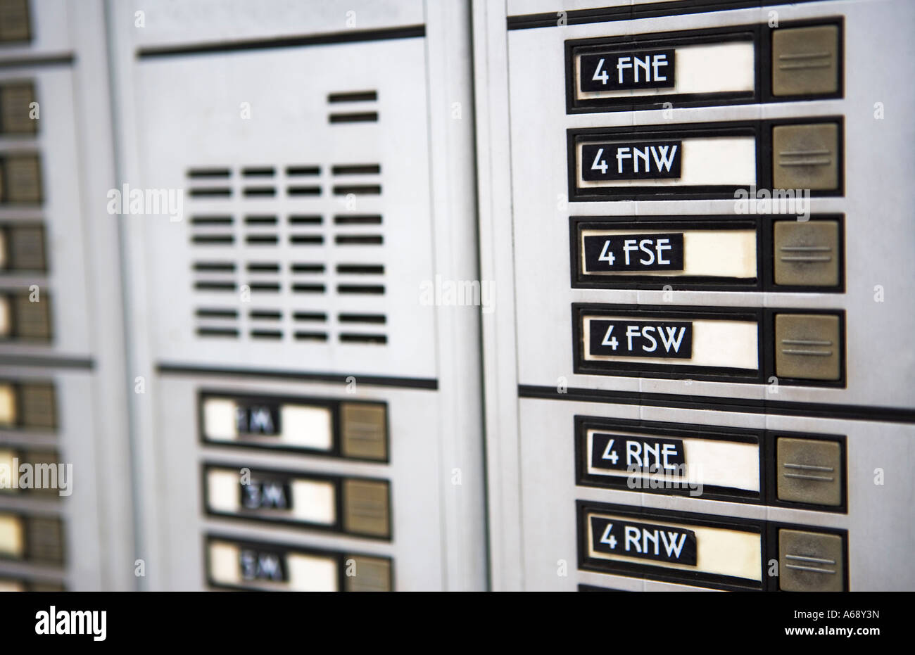 INTERCOM SYSTEM, DOOR BELLS, NAMES, NUMBERS, ENTRANCE, SPEAK, RING ...