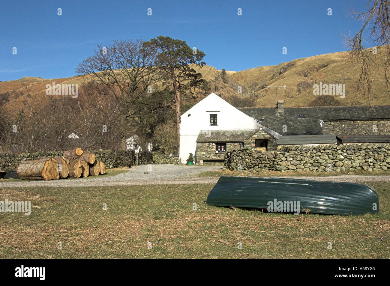 Watendlath Farm, Watendlath. The English Lake District National Park ...