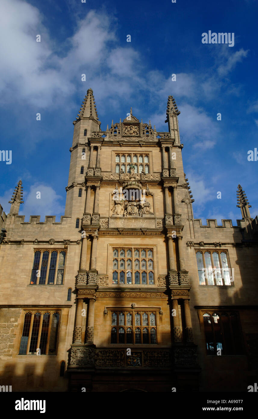 Bodleian library, Oxford University, Oxfordshire, England, UK Stock ...