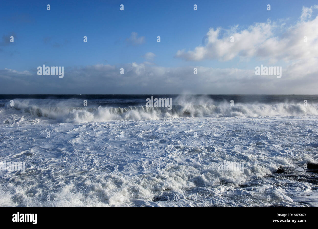 Incoming tide with north wind hi-res stock photography and images - Alamy