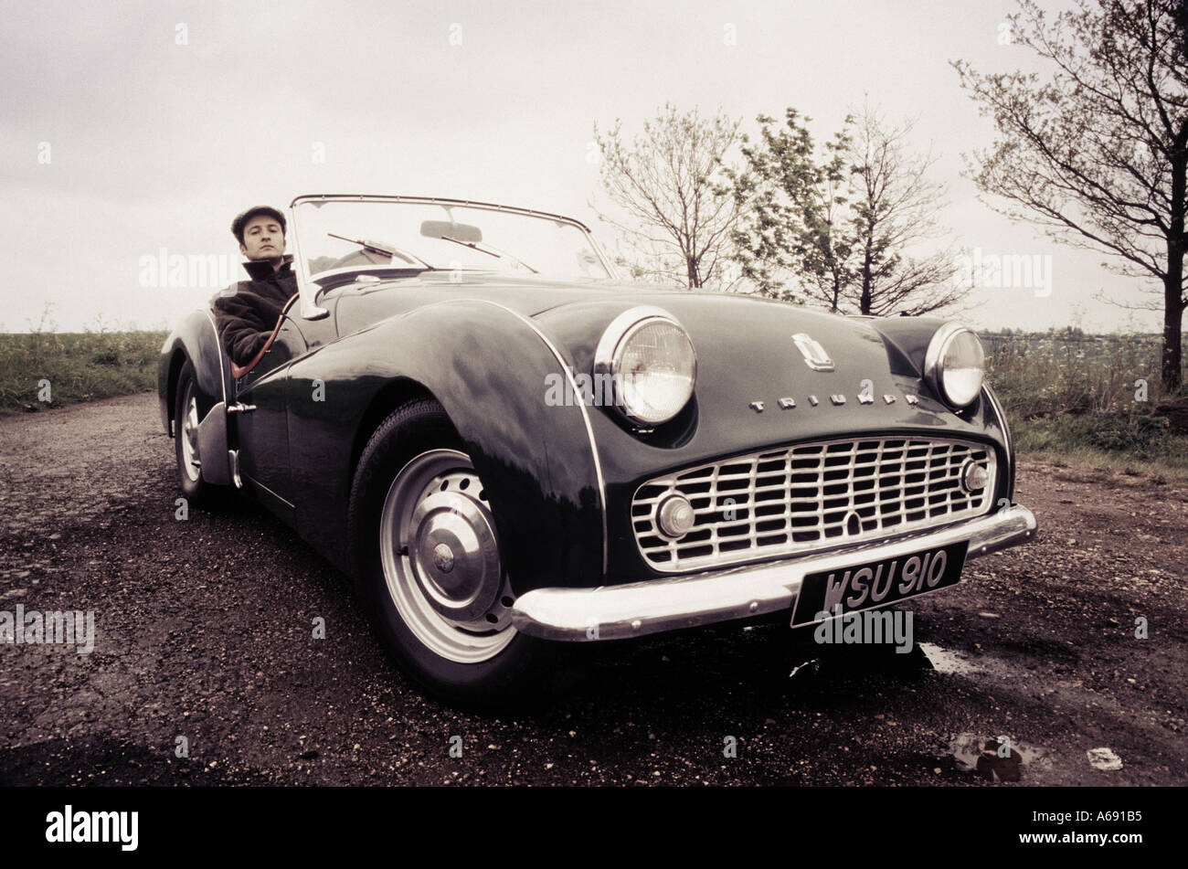 Posh car english countryside hi-res stock photography and images - Alamy
