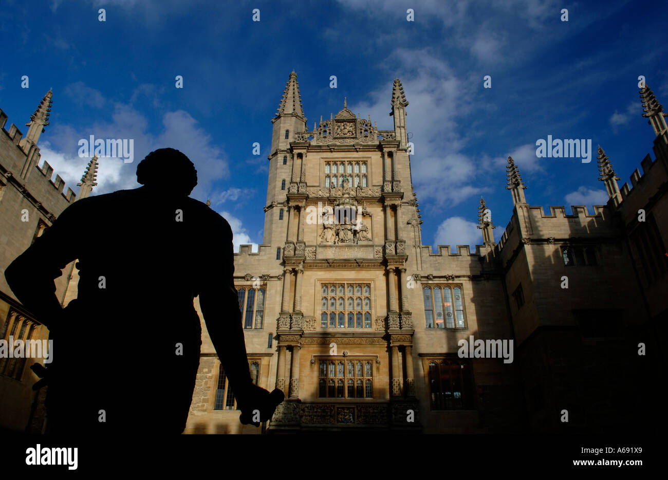 Bodleian library, Oxford University, Oxfordshire, England, UK Stock ...