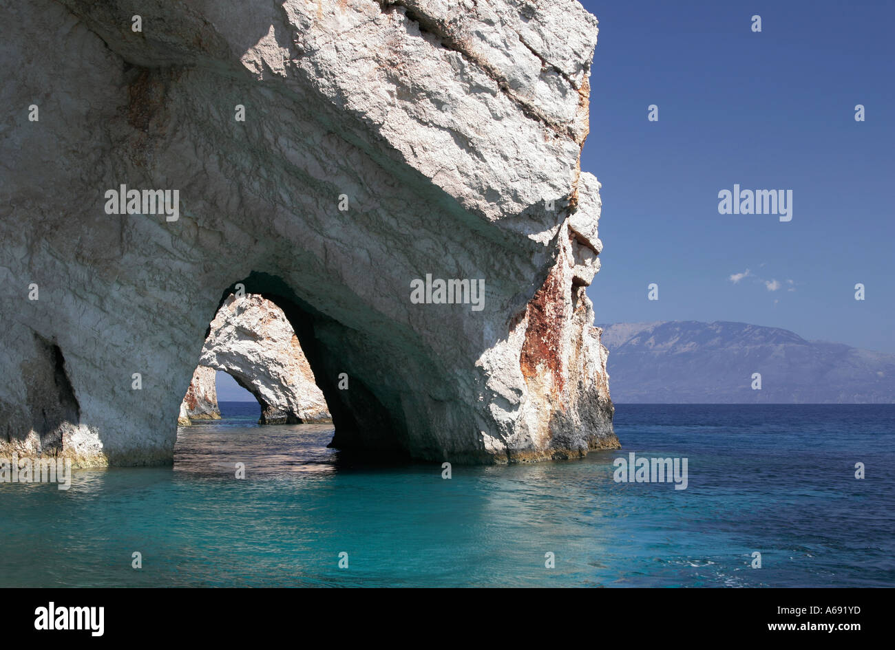 [Blue Caves], [Cape Skinari], Zante, Zakynthos, [Ionian Islands ...