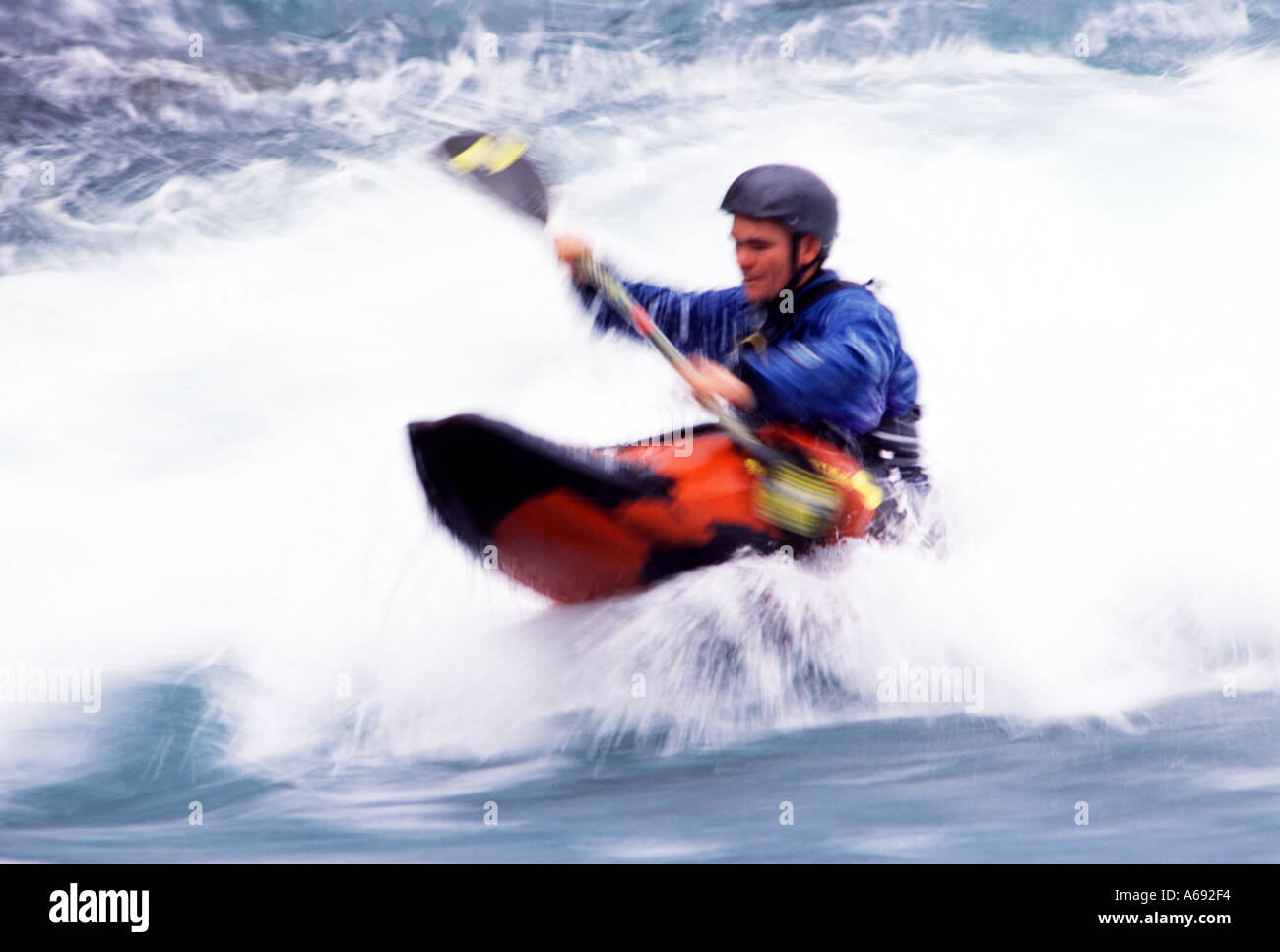 White water kayak new zealand hi-res stock photography and images - Alamy
