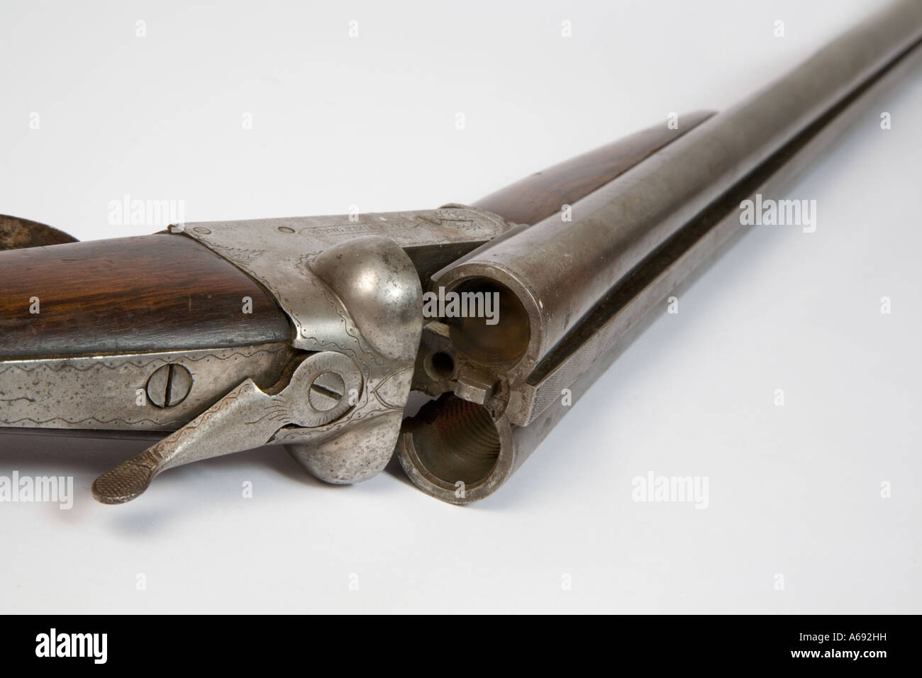 Double barreled shotgun hi-res stock photography and images - Alamy