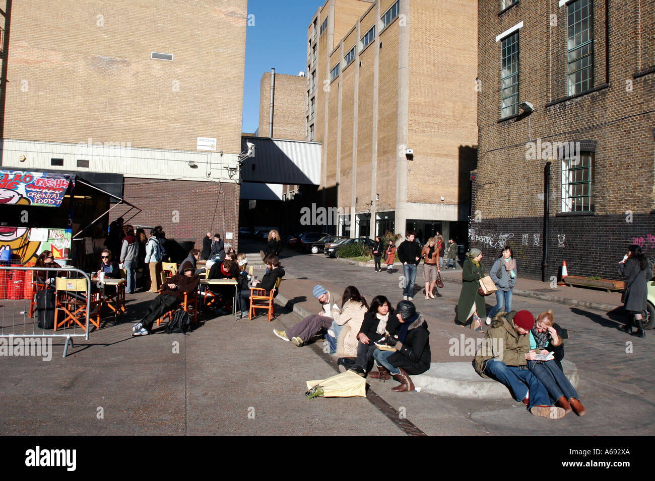 united kingdom east london brick lane Stock Photo - Alamy