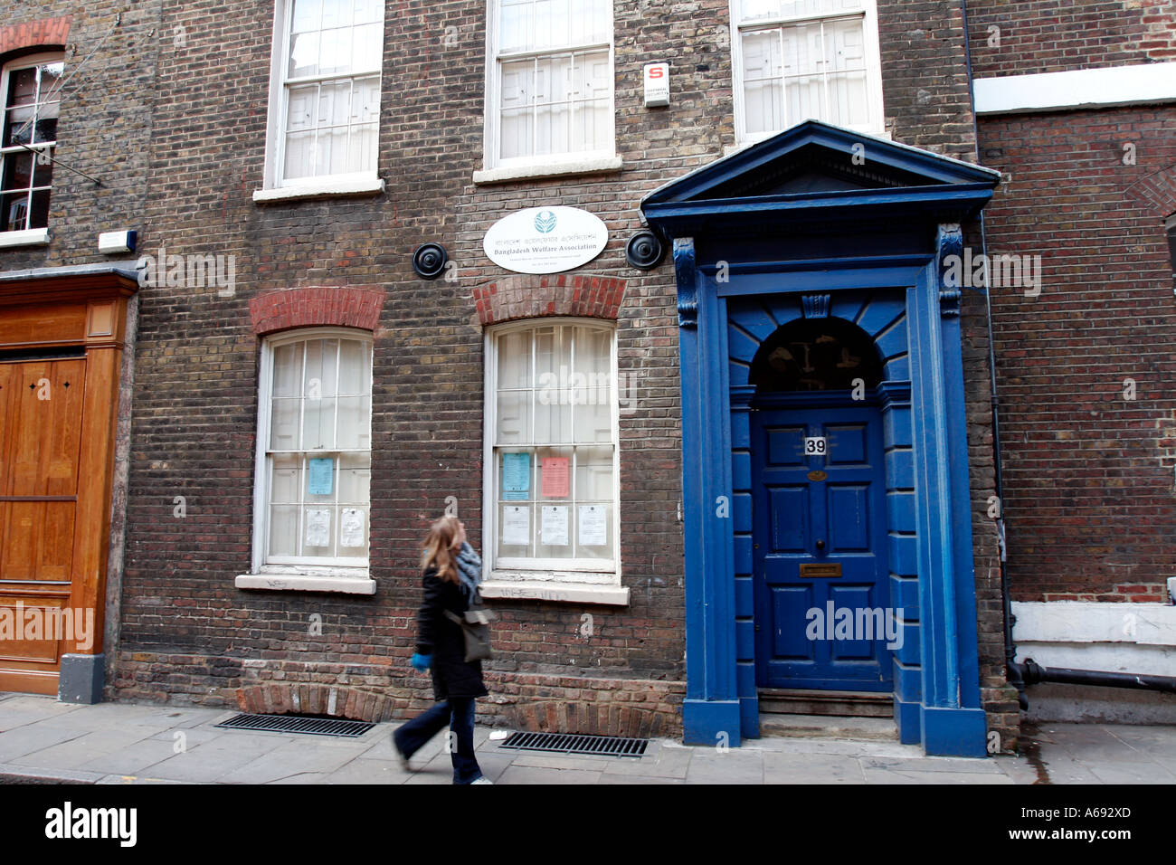 united kingdom east london fournier street Stock Photo - Alamy