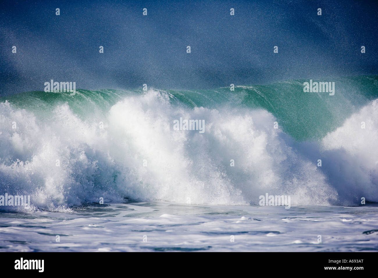 Atlantic surf at Saligo bay Scotland Stock Photo - Alamy