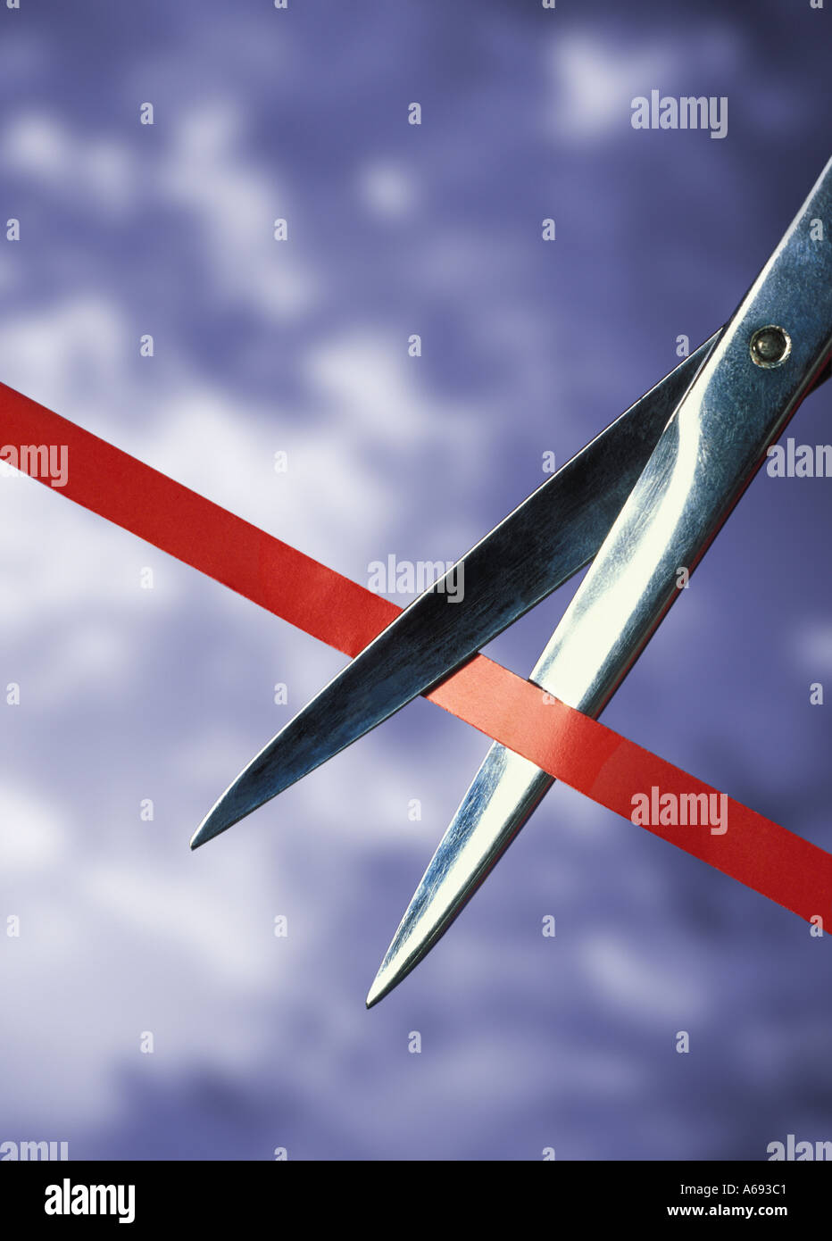 Cutting red tape hi-res stock photography and images - Alamy
