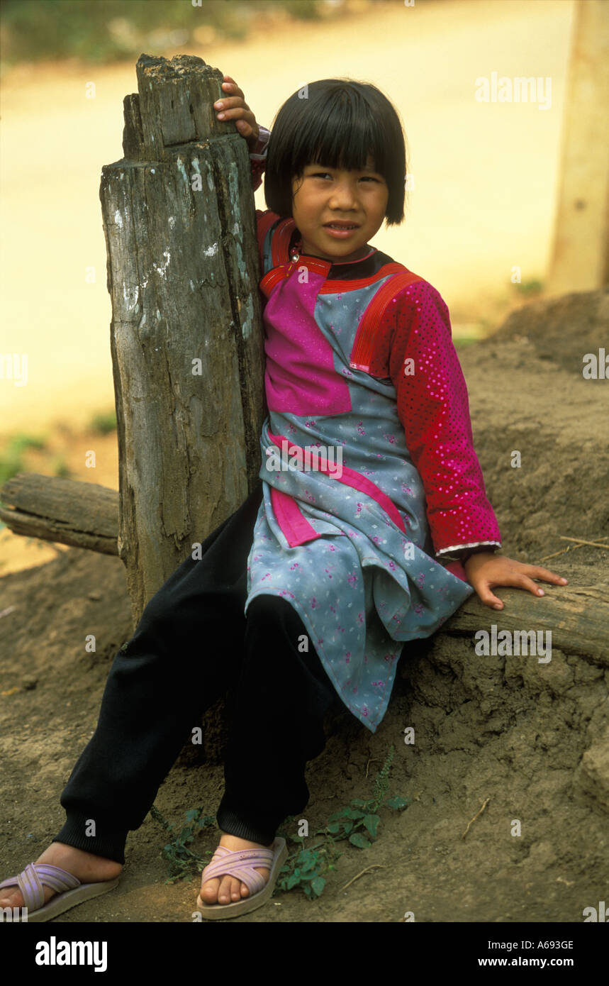 Portrait of lisu woman thailand hi-res stock photography and images - Alamy