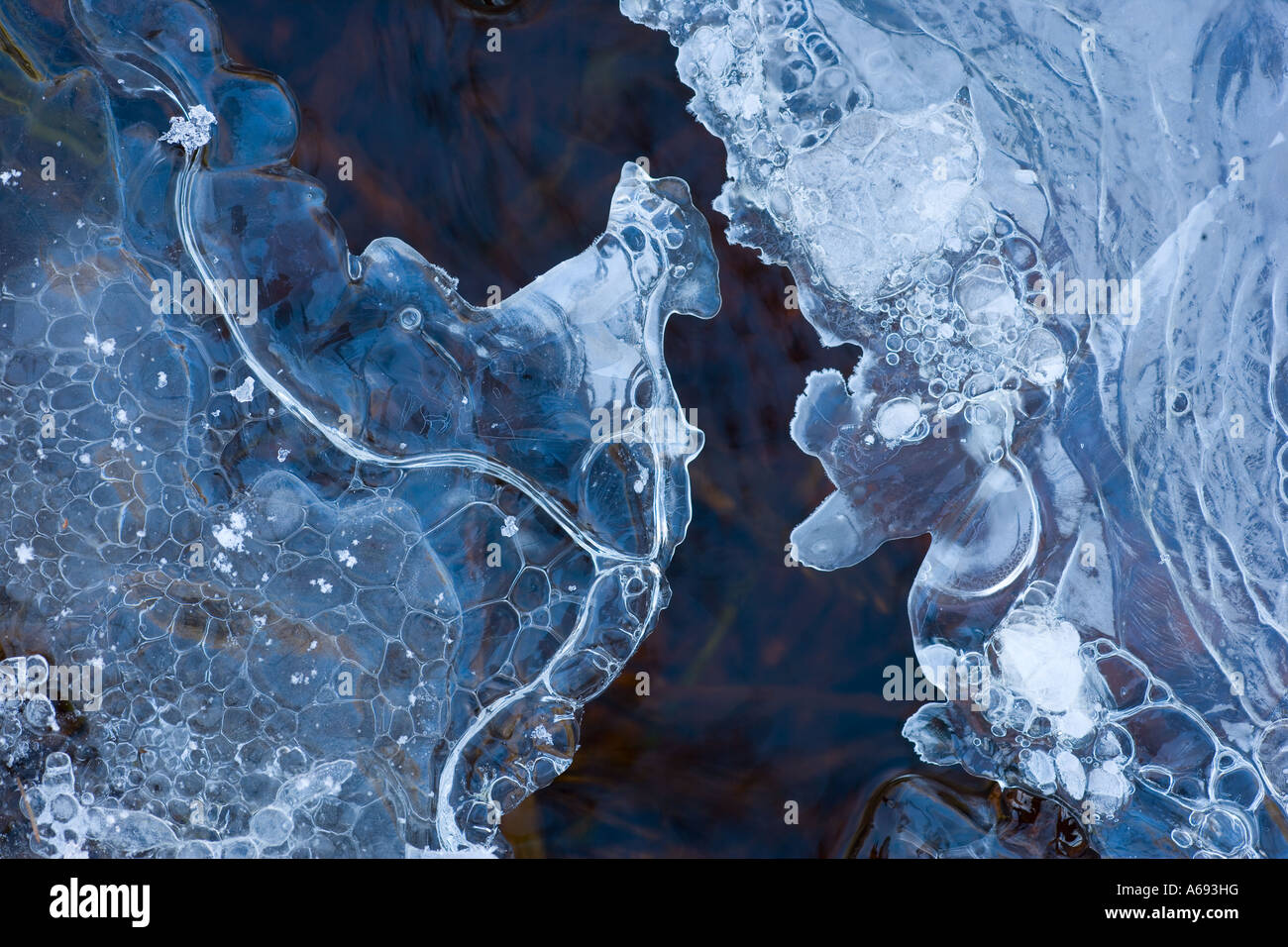 Sheet of ice Stock Photo - Alamy