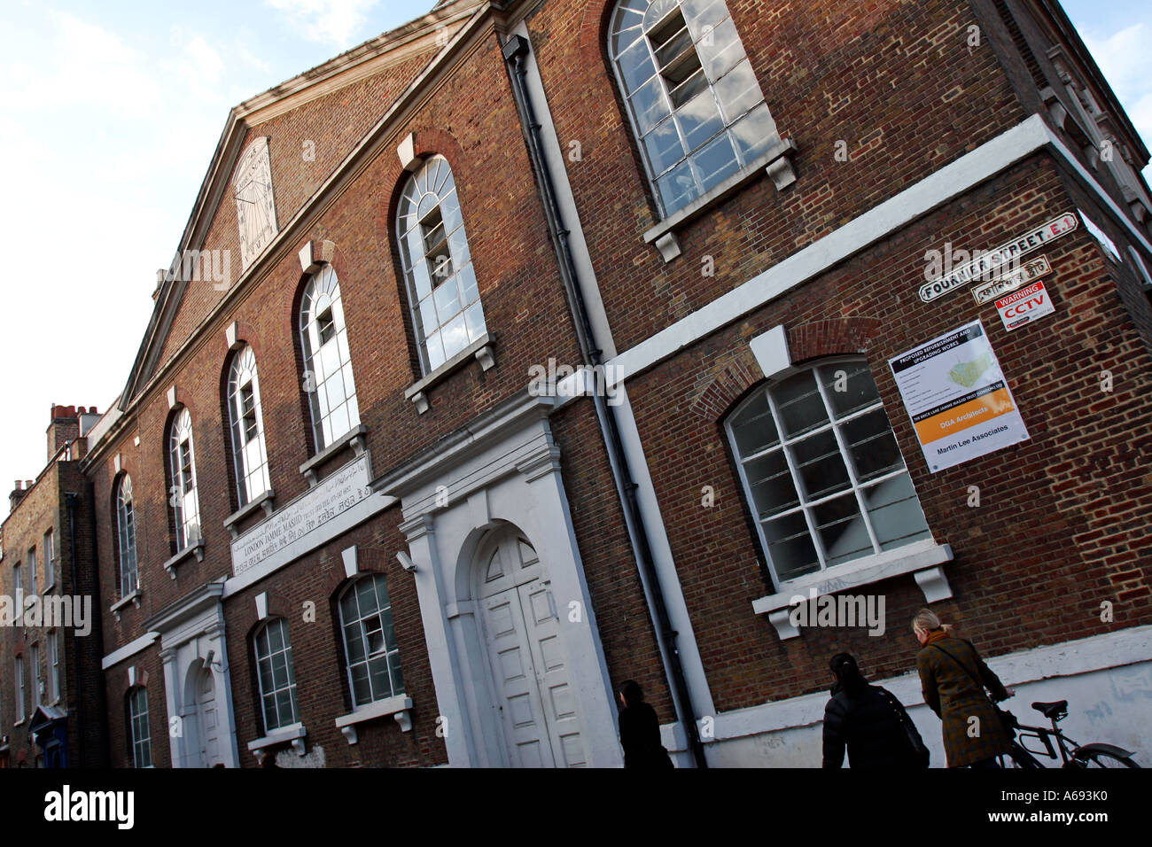 united kingdom east london fournier street Stock Photo - Alamy