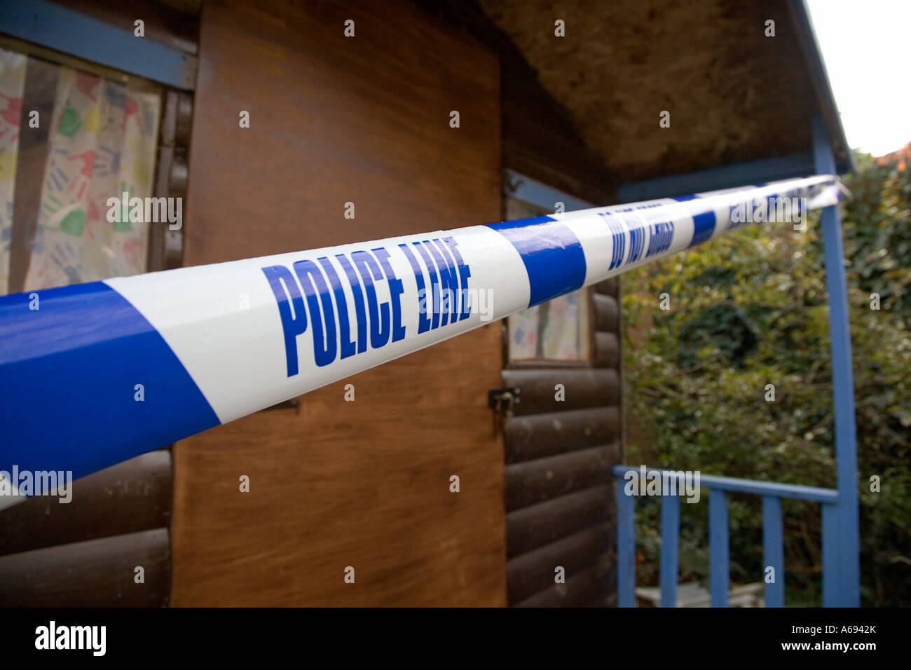 Police tape hi-res stock photography and images - Alamy