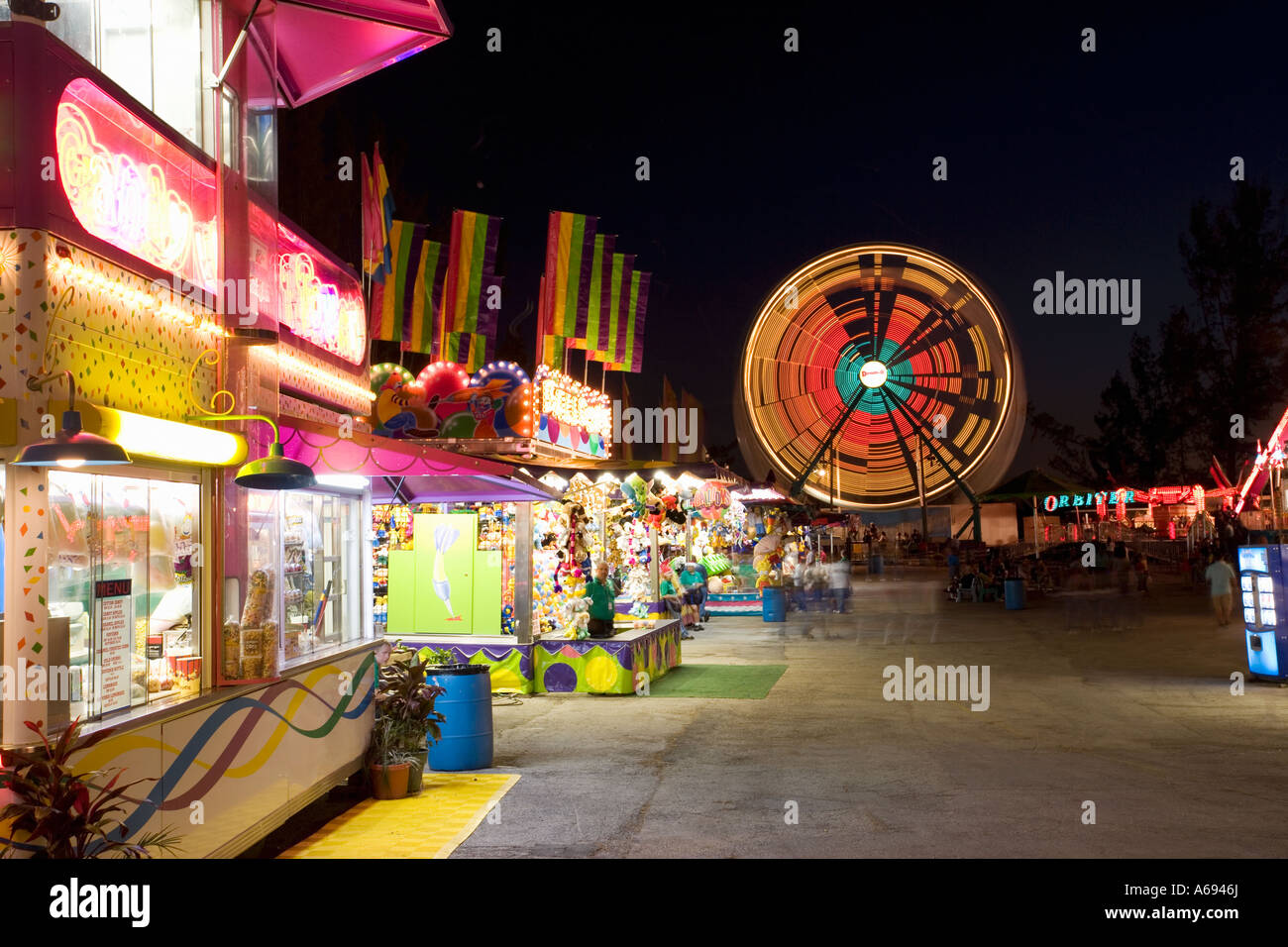 Usa Florida Miami amusement park Stock Photo - Alamy