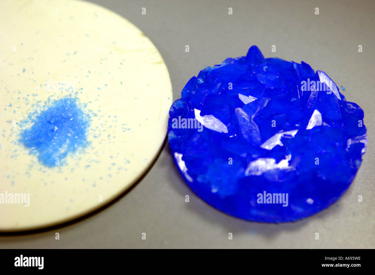 blue crystals science experiment school education crystalline circle ...