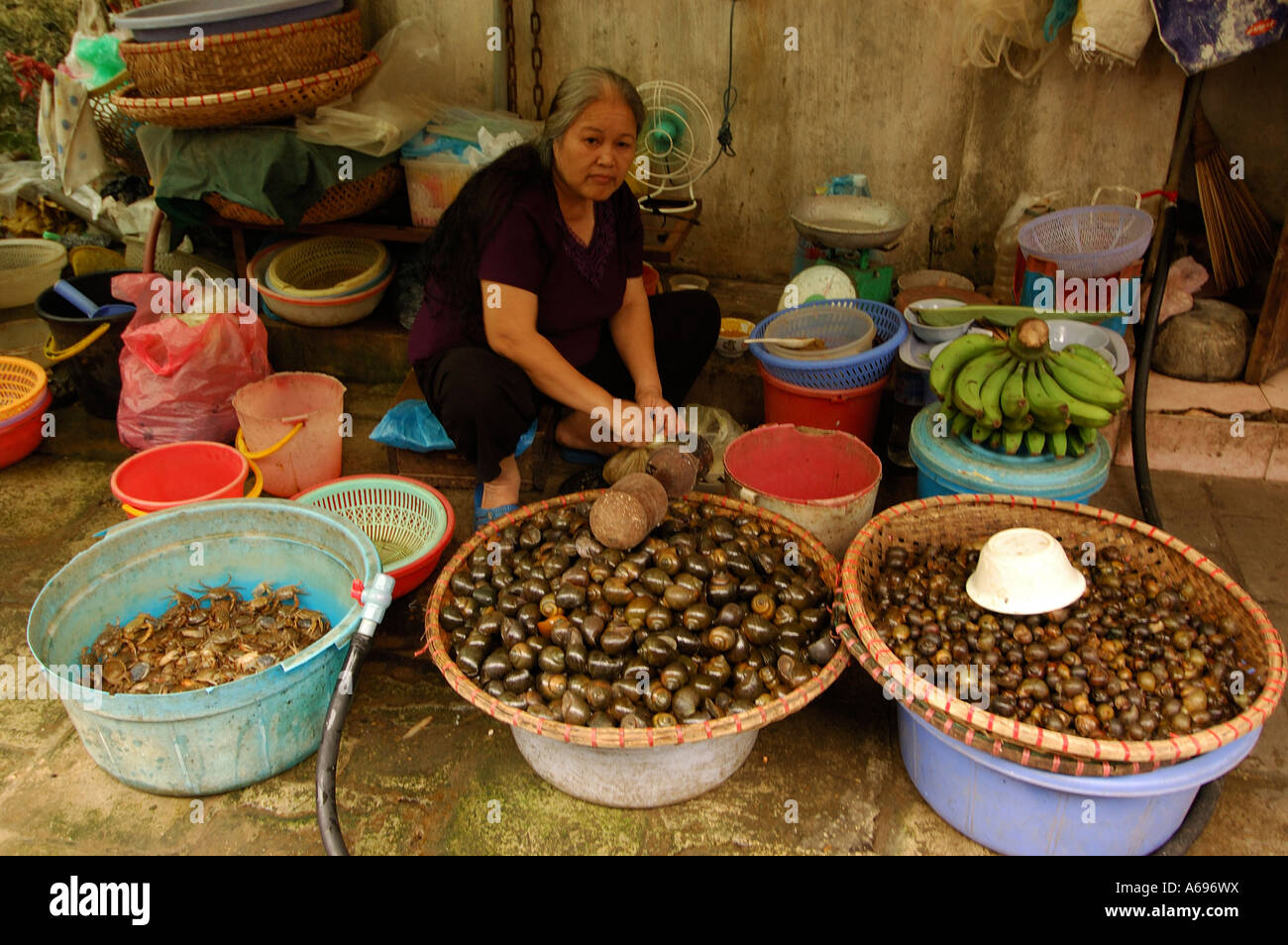 City Life Hanoi Vietnam Stock Photo - Alamy